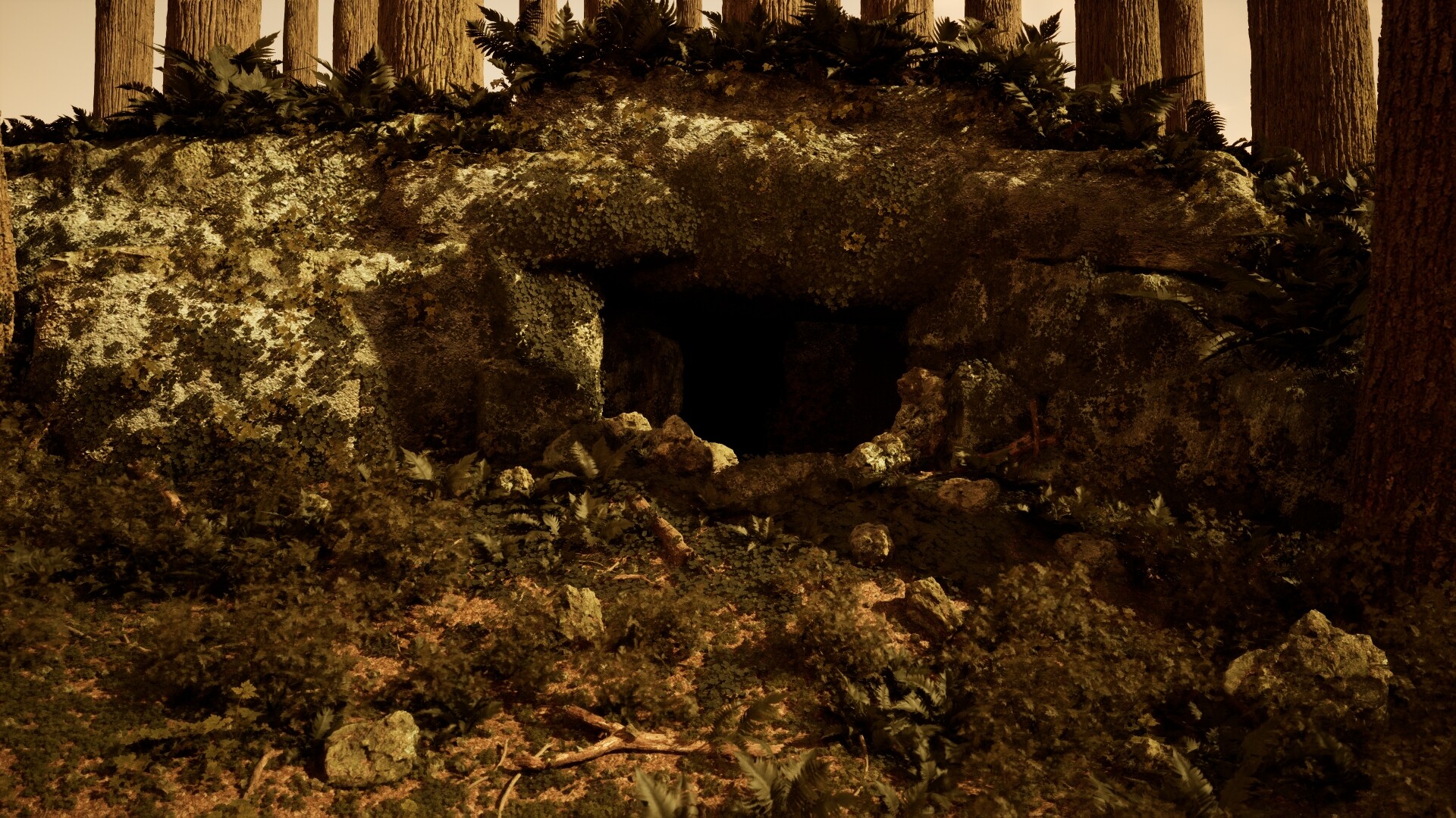 ArtStation - Forest Cave