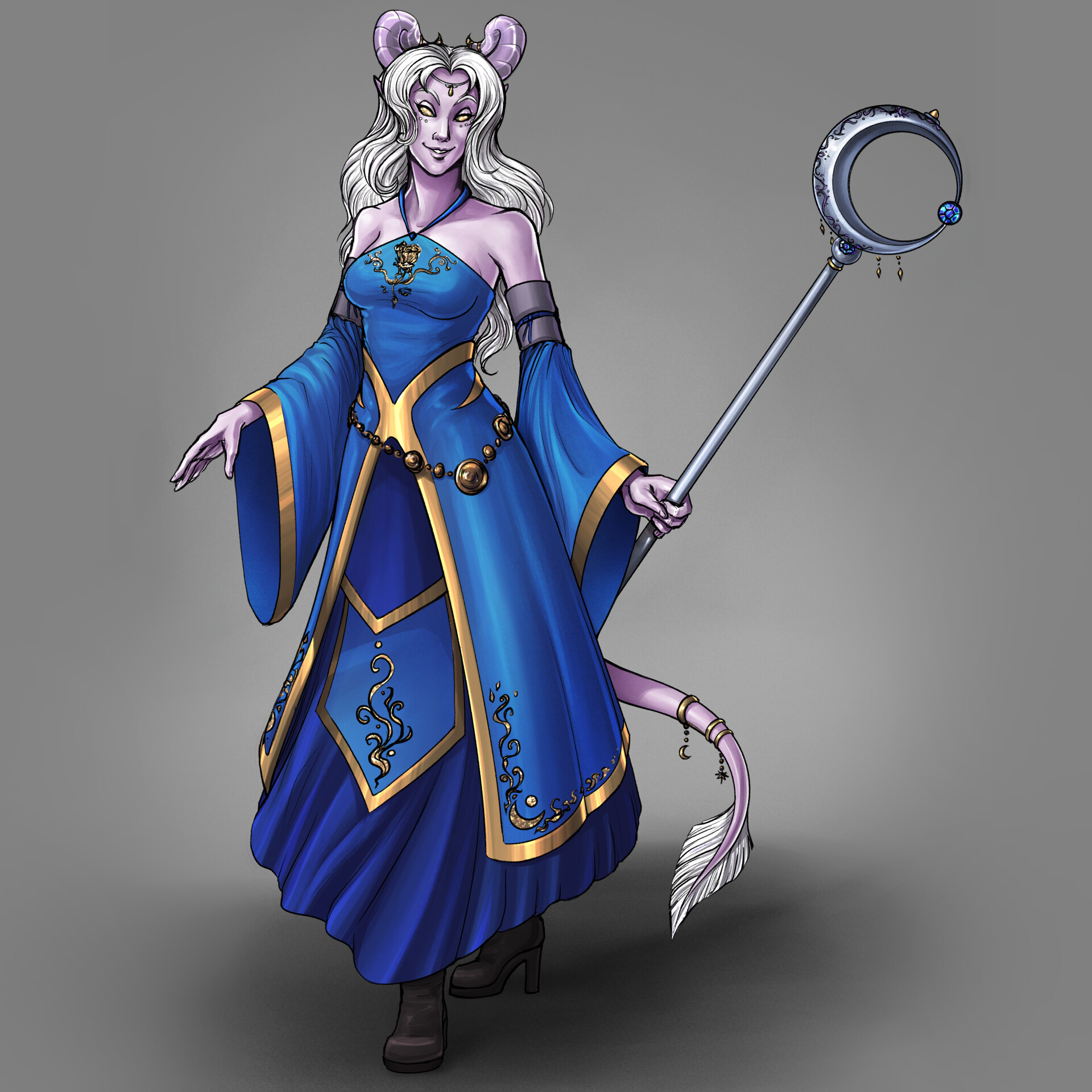 ArtStation - Tiefling commission