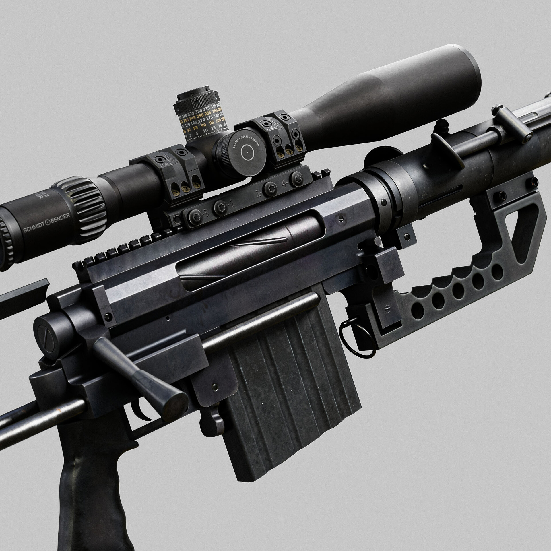 ArtStation - CheyTac M200 Intervention (5 days of work)