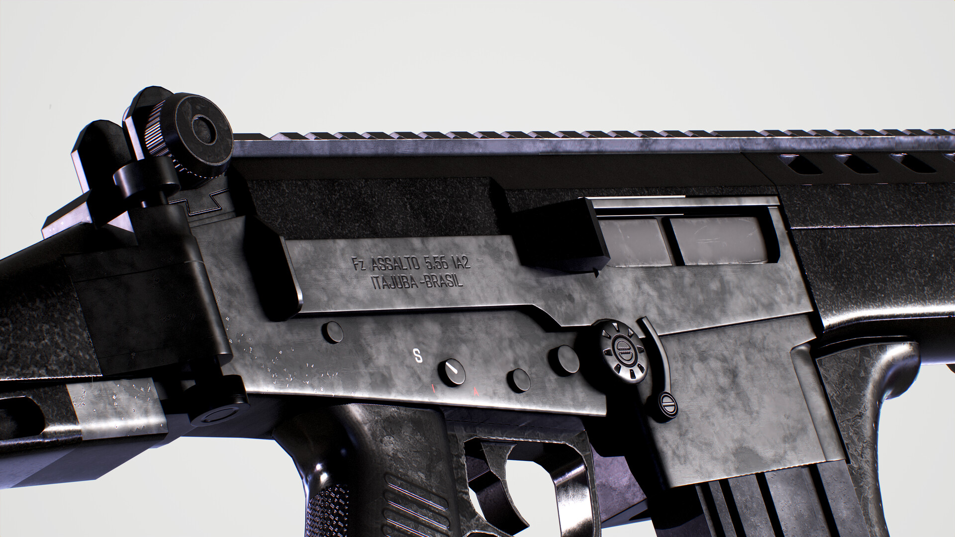 ArtStation - IA2 - Brazilian Army Rifle