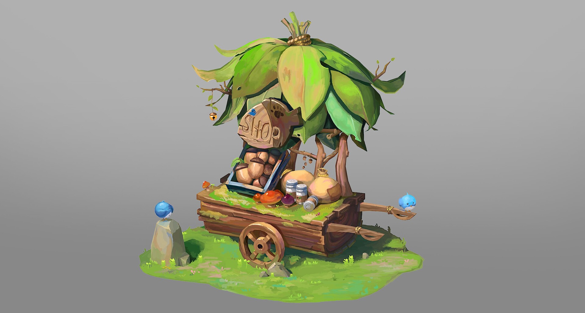 ArtStation - Acorn Shop