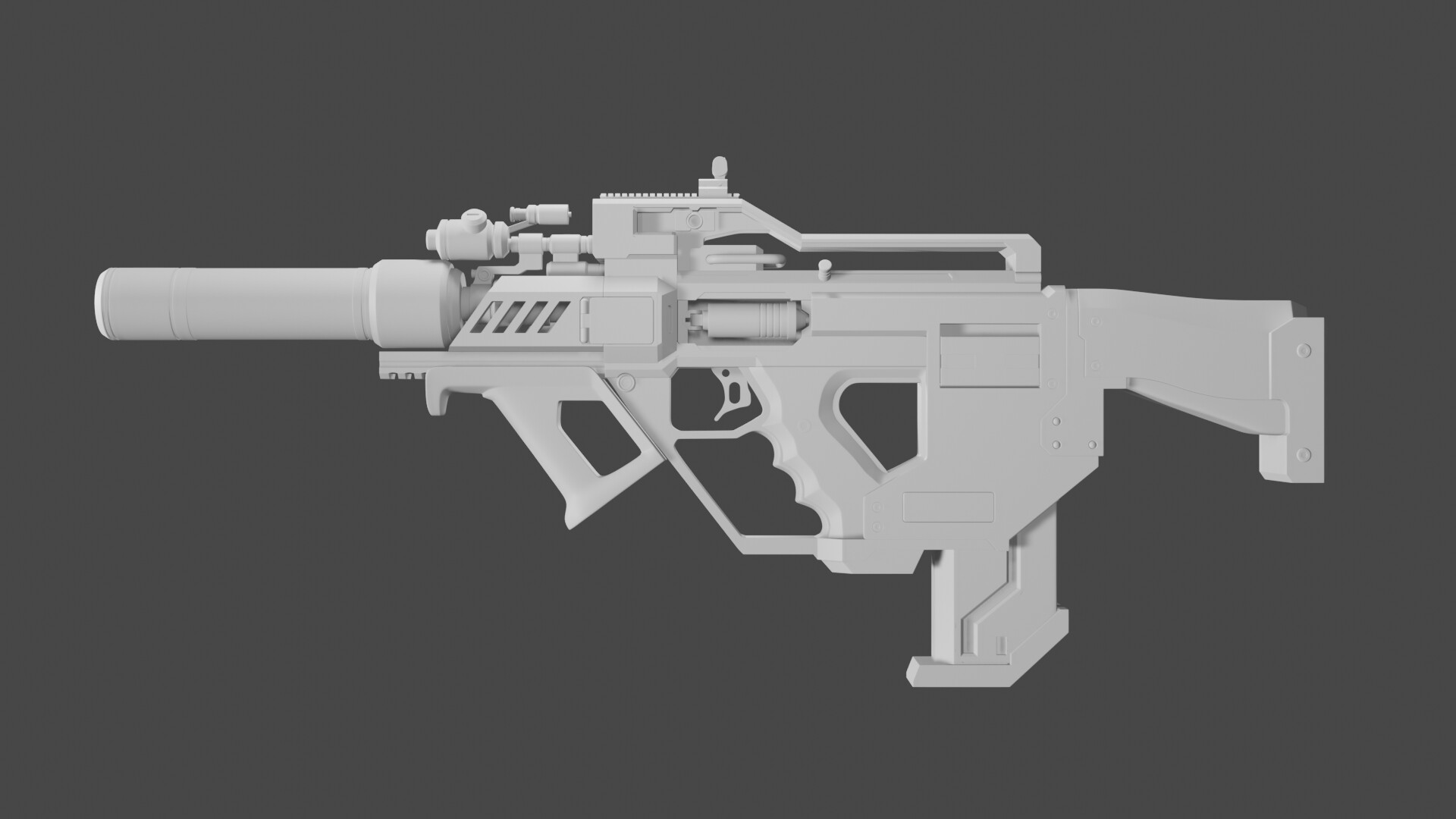 ArtStation - WIP Engineer Gun
