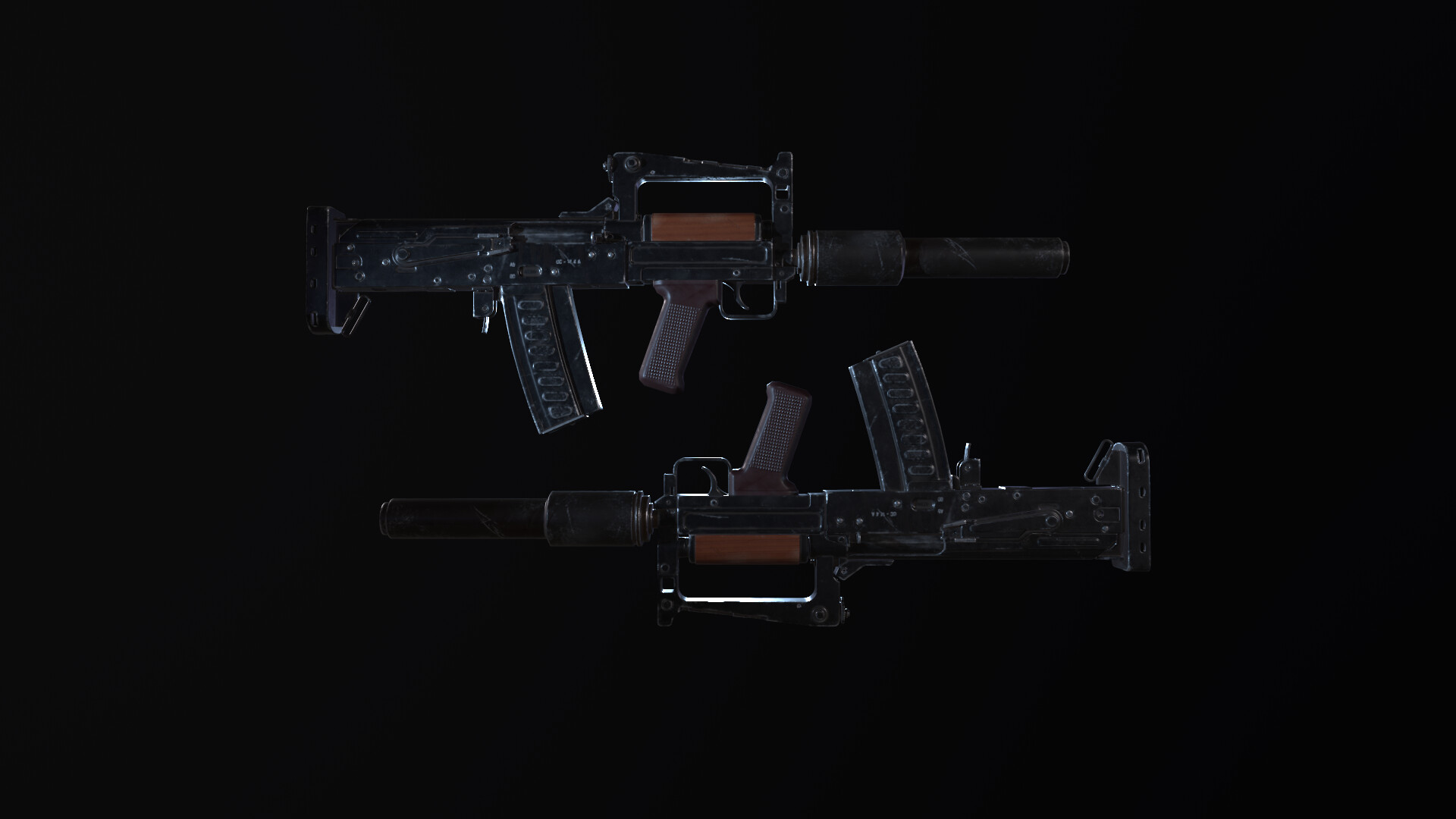 ArtStation - OTs-14 "Groza"