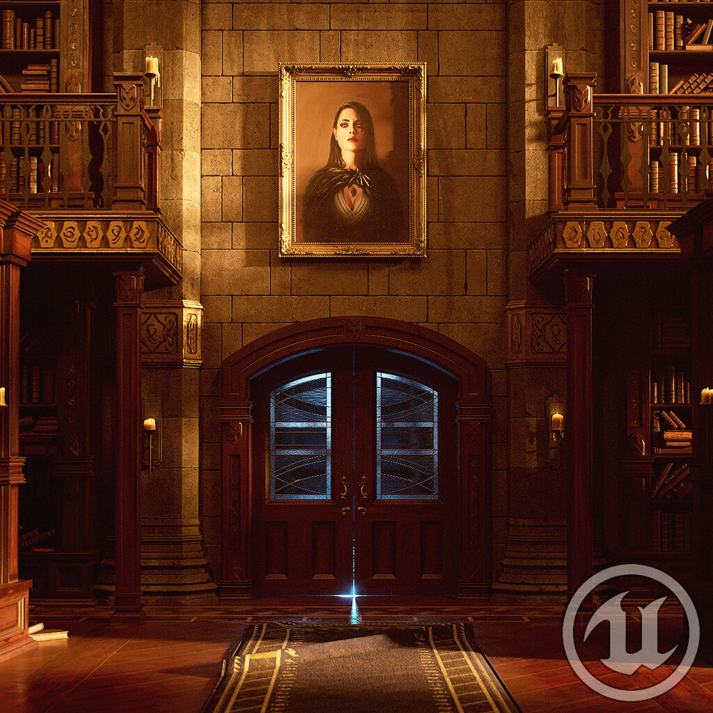 ArtStation - Mage's Library - Warcraft Fanart