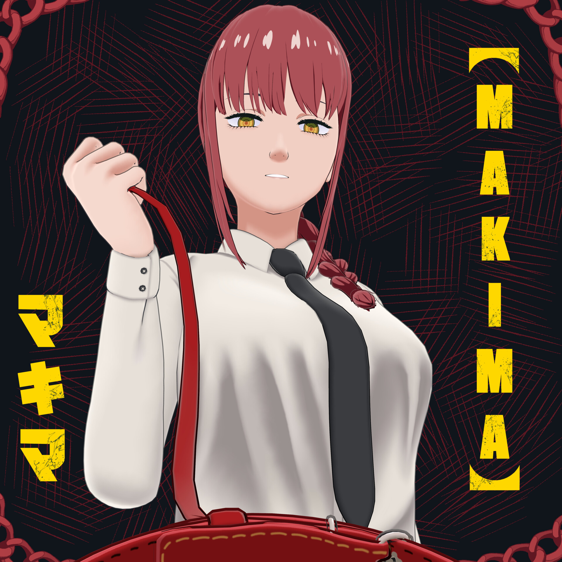 ArtStation - Makima (VRChat) マキマ (Chainsaw Man, チェンソーマン)