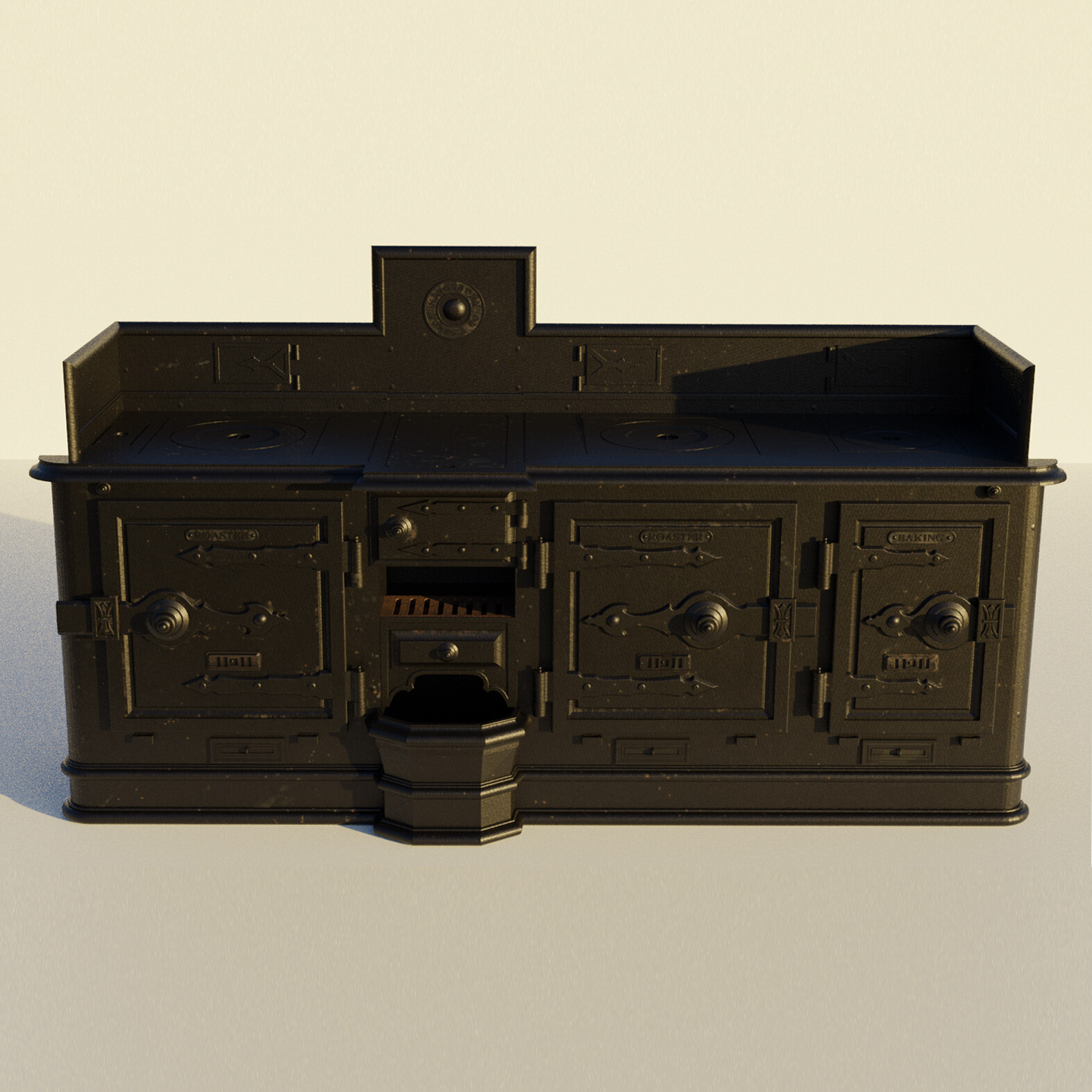 ArtStation - Victorian Oven