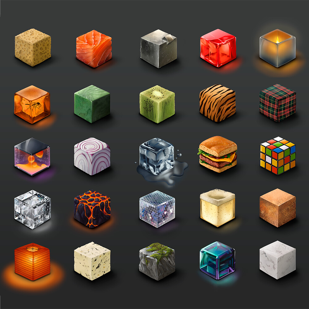 Artstation Material Studies