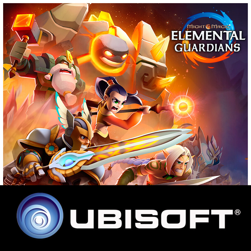 ArtStation - Elemental Guardians - Keyart (UBISOFT)