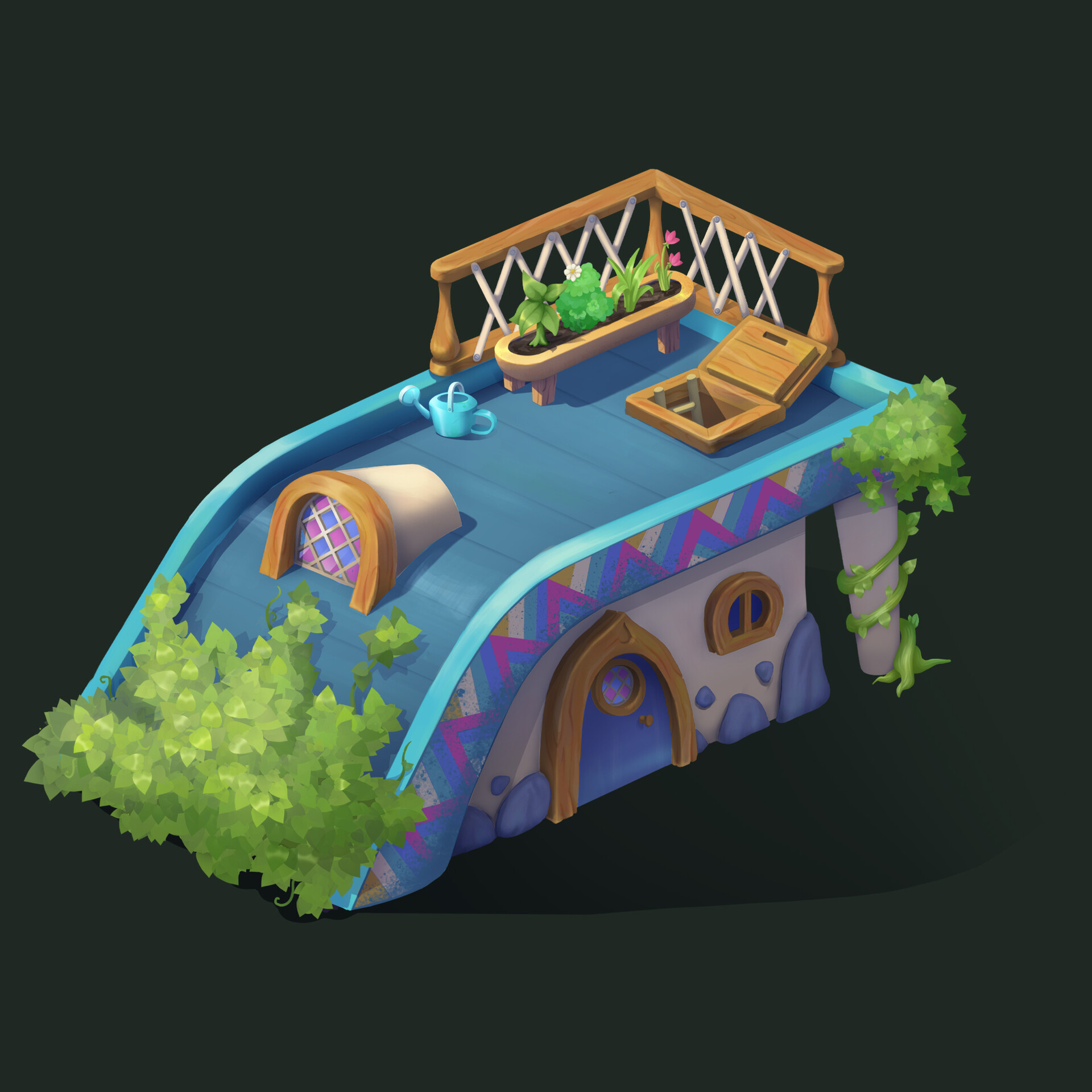 ArtStation - Magic house