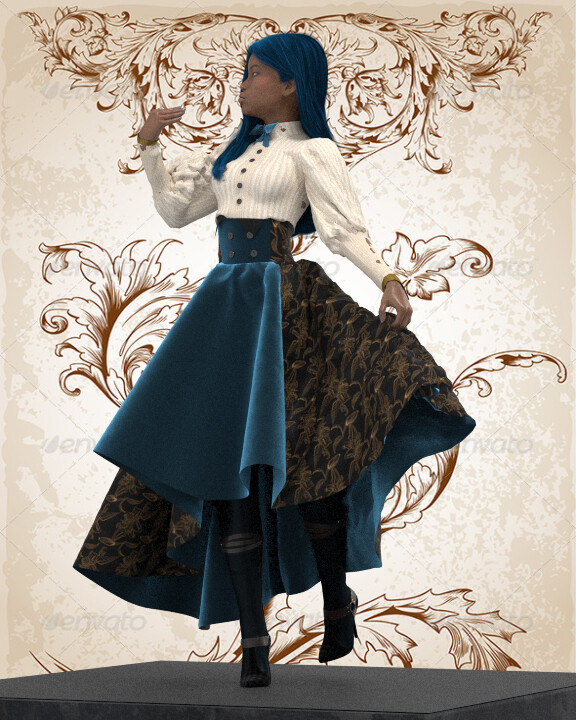 ArtStation - Random fantasy outfits#1: MADAME