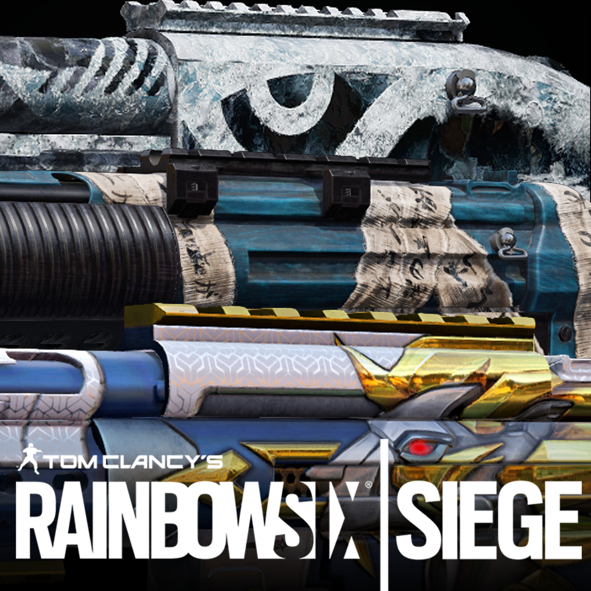 ArtStation - Rainbow Six Siege - Weapon Skins