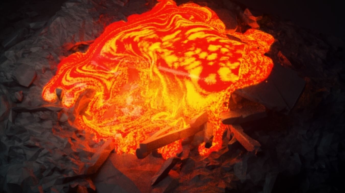 ArtStation - Houdini Lava Test