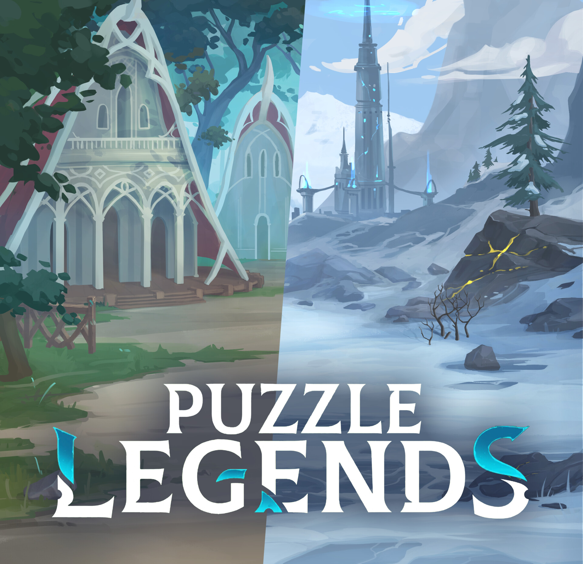 ArtStation - Backgrounds (Puzzle legends)