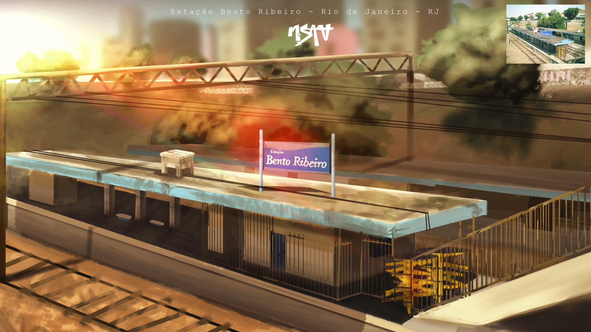 ArtStation - Frames of MY AREA