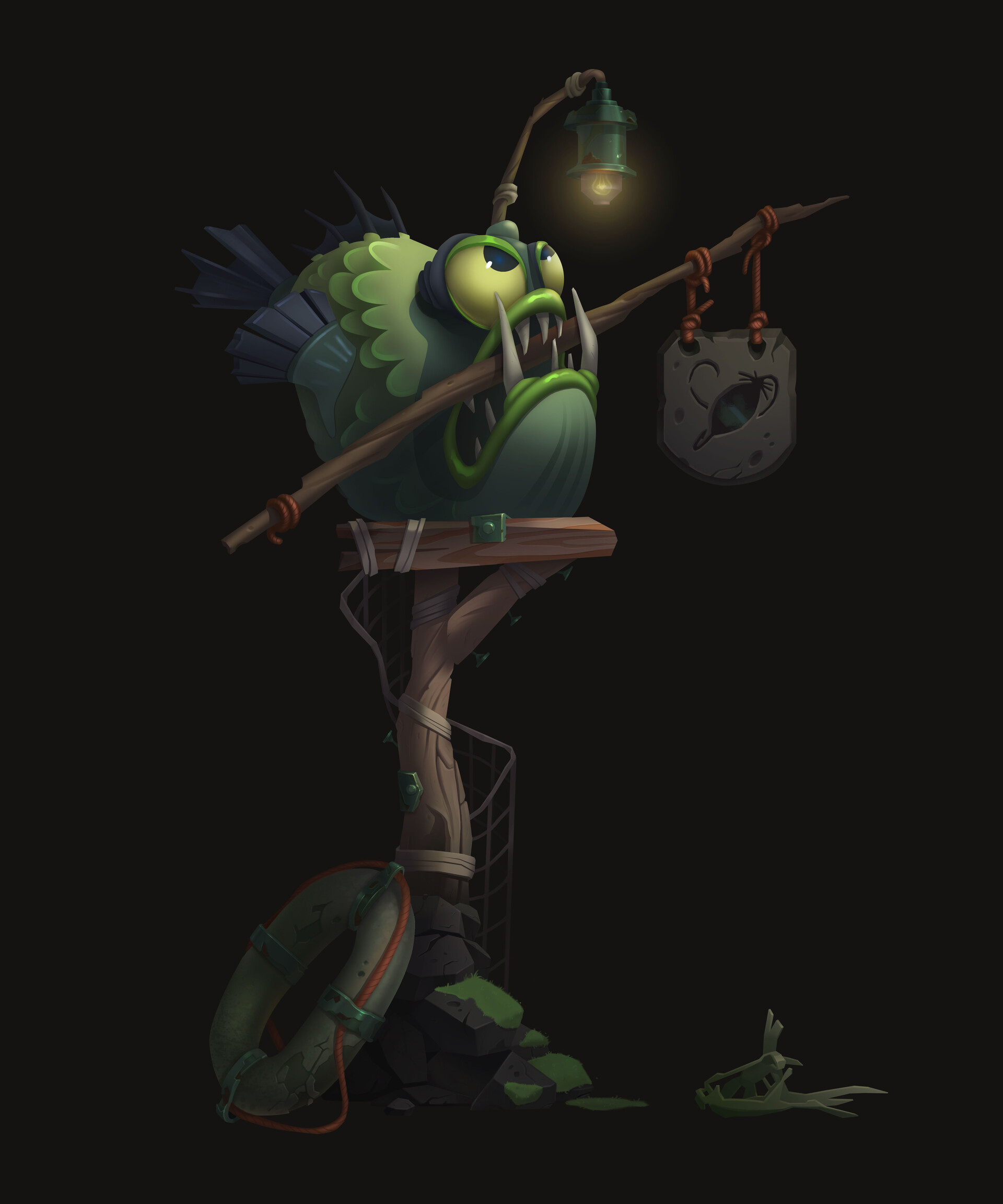 ArtStation - Fish House