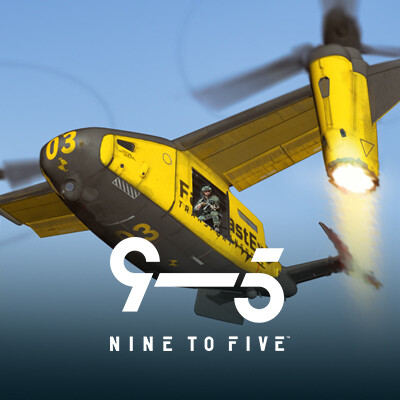 ArtStation - Tilt rotor Concept.