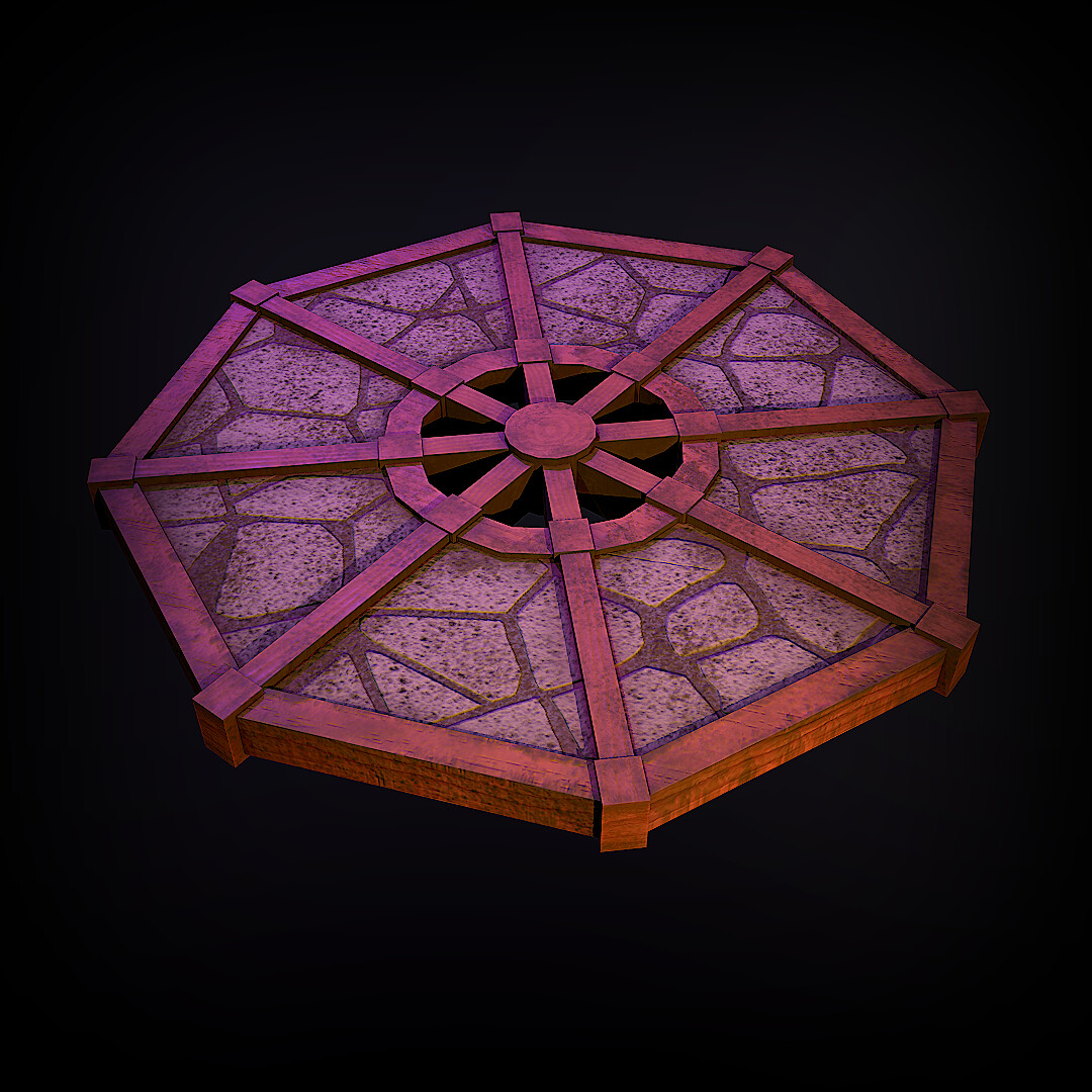 ArtStation - Stone Cliff Platform