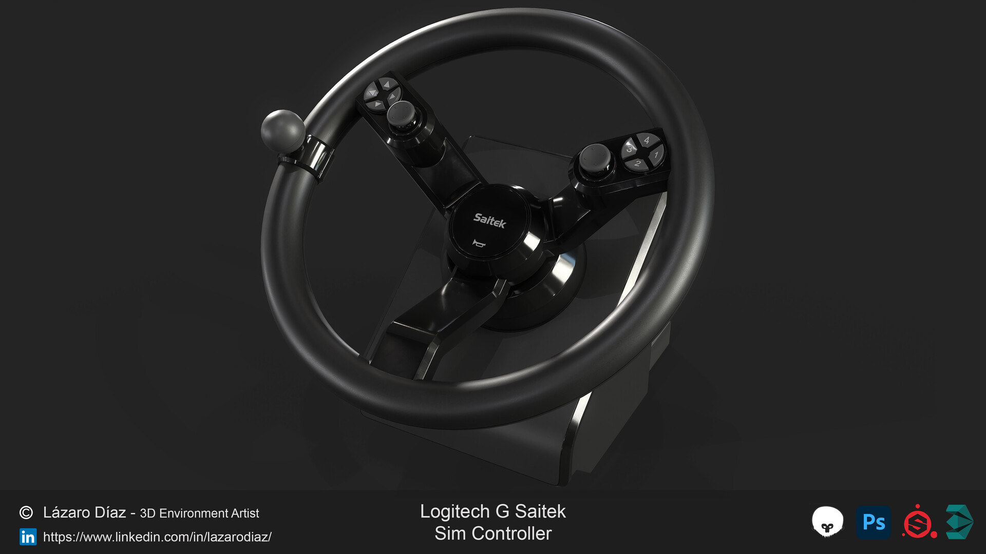 ArtStation - Logitech G Saitek Sim controller