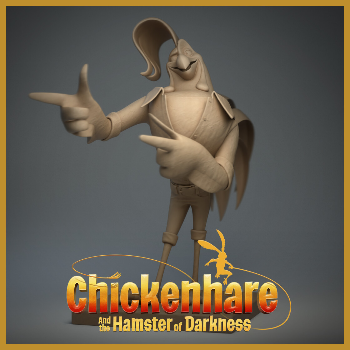 ArtStation - Chickenhare And The Hamster Of Darkness - Lance