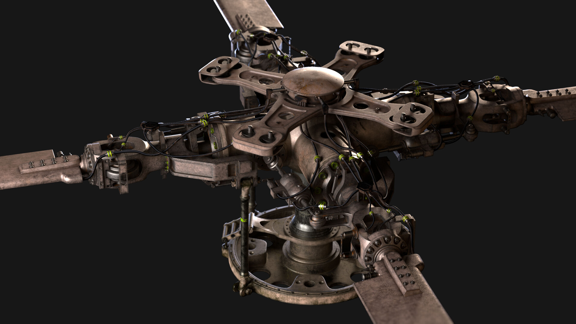 ArtStation - UH-60 Blackhawk Main Rotor