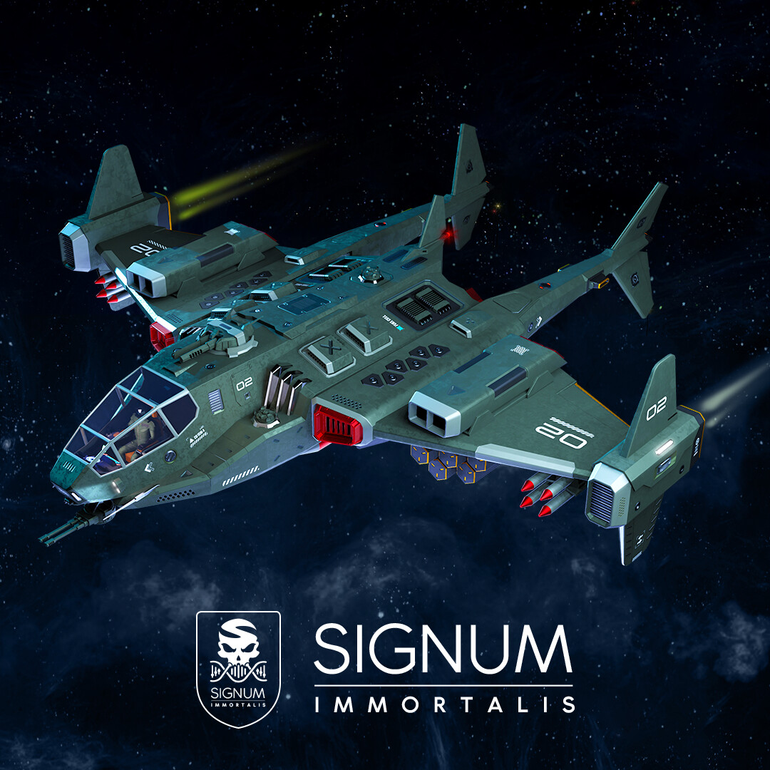 ArtStation - Space Bomber SB-02