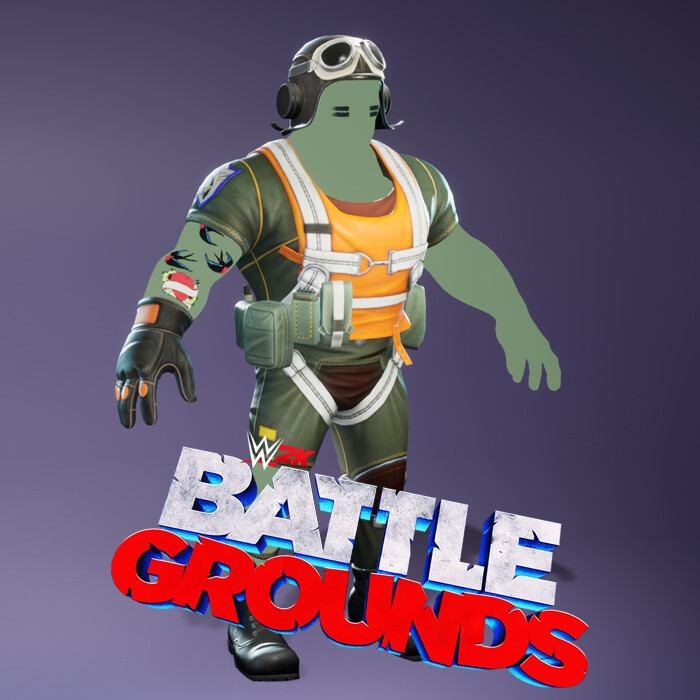 ArtStation - WWE 2K Battlegrounds - Pilot Outfit