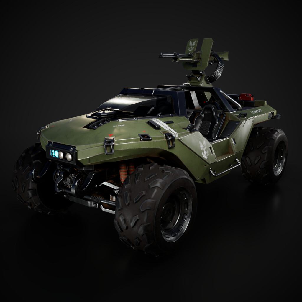 ArtStation - M12B Warthog