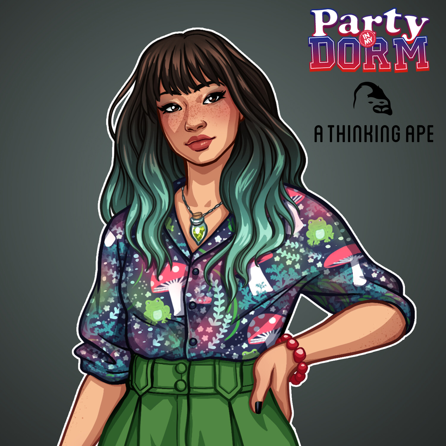 ArtStation - Party in My Dorm Goblincore Art Assets