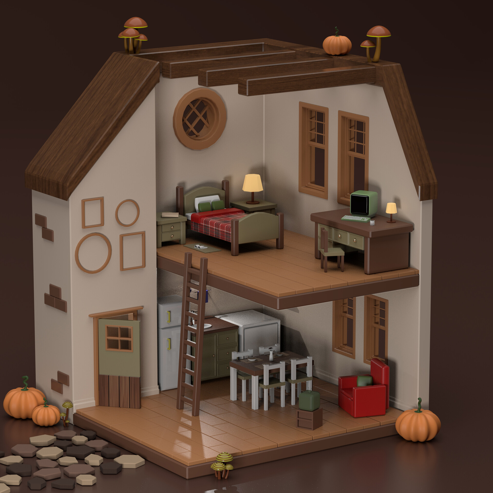 ArtStation - House Iso.