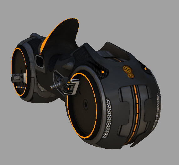 ArtStation - Tron Style Low Poly For Playstaion Home