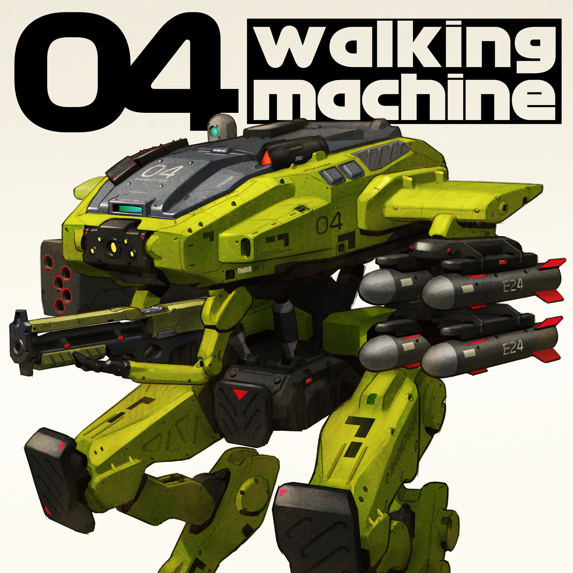 ArtStation - Walking mechine NO.4