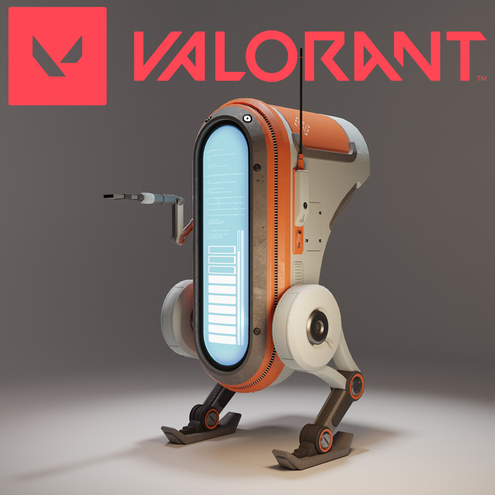 ArtStation - Valorant - 'Shattered' Killjoy Bots