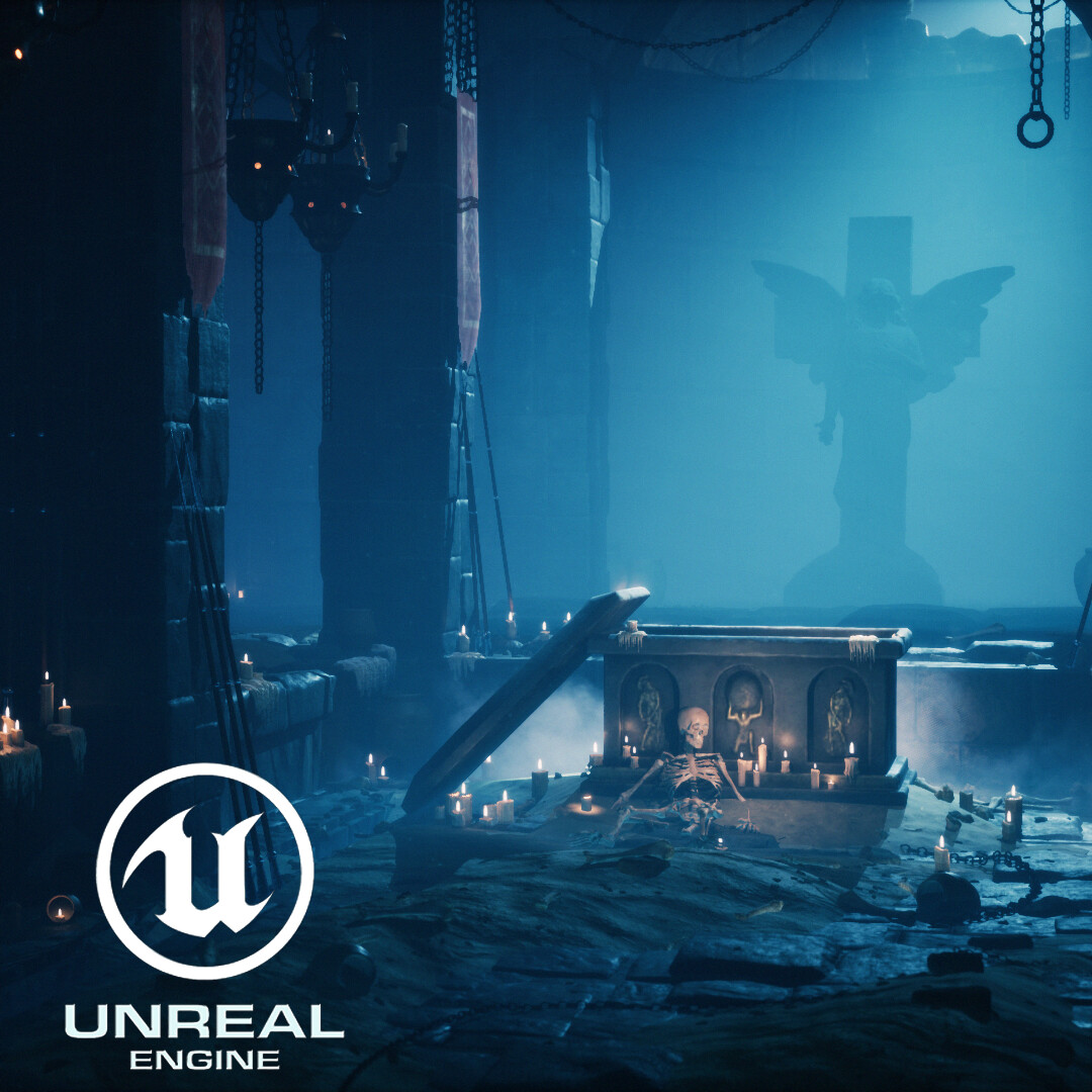 ArtStation - The Crypt - Modular Environment