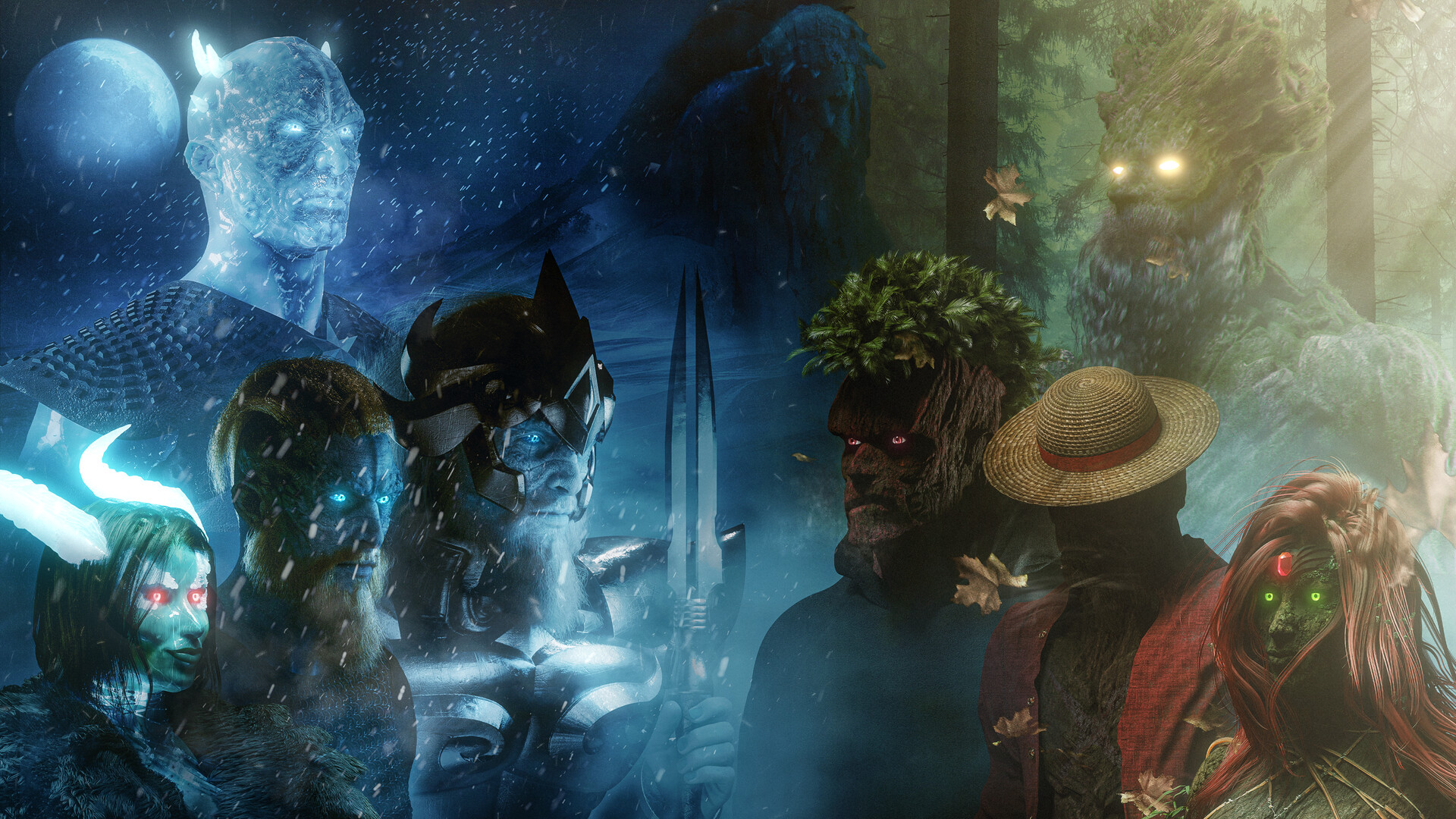 ArtStation - TREEMAN ANIMATION COMMISSION