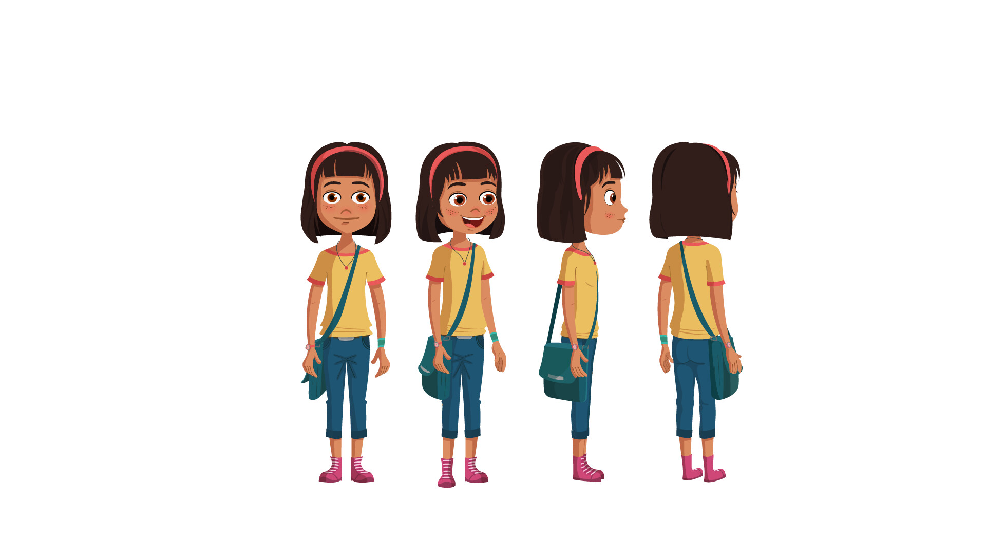 ArtStation - character turnaround