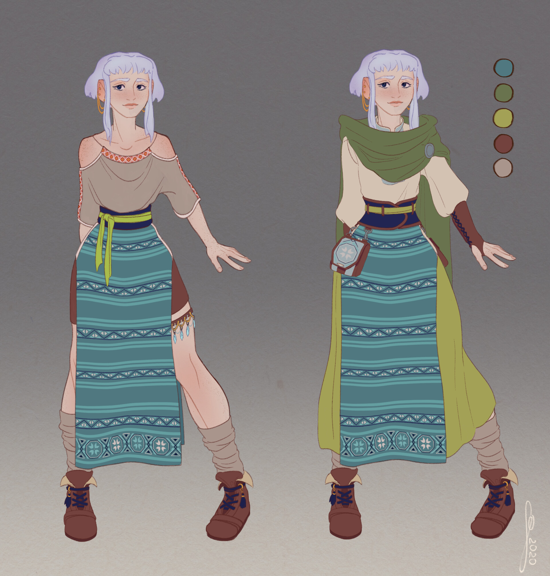 Artstation My Main Oc Design