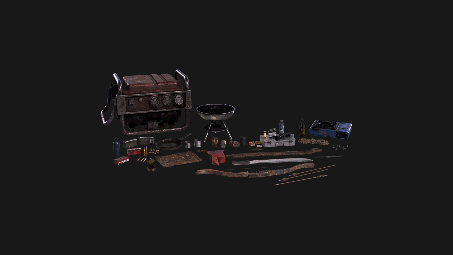 Bailey Sedgwick - Survival Props - Asset Pack