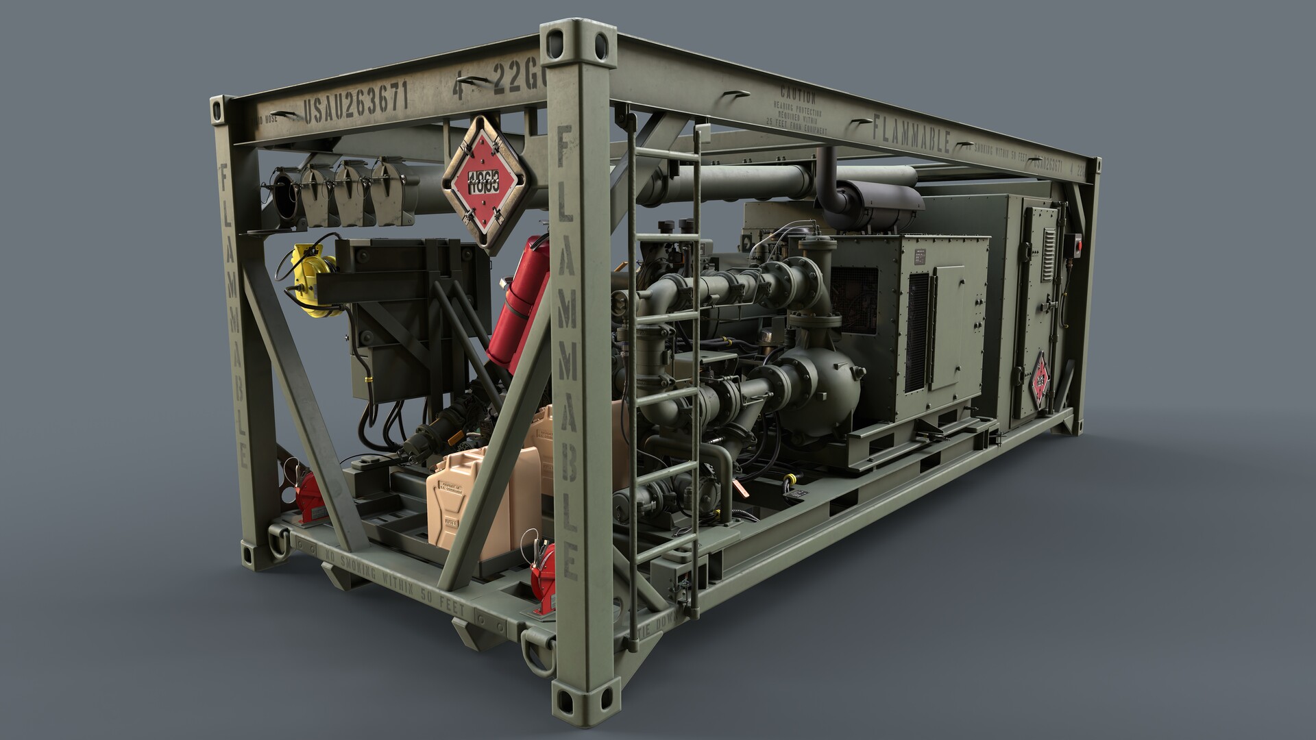 ArtStation - Pump Rack Module