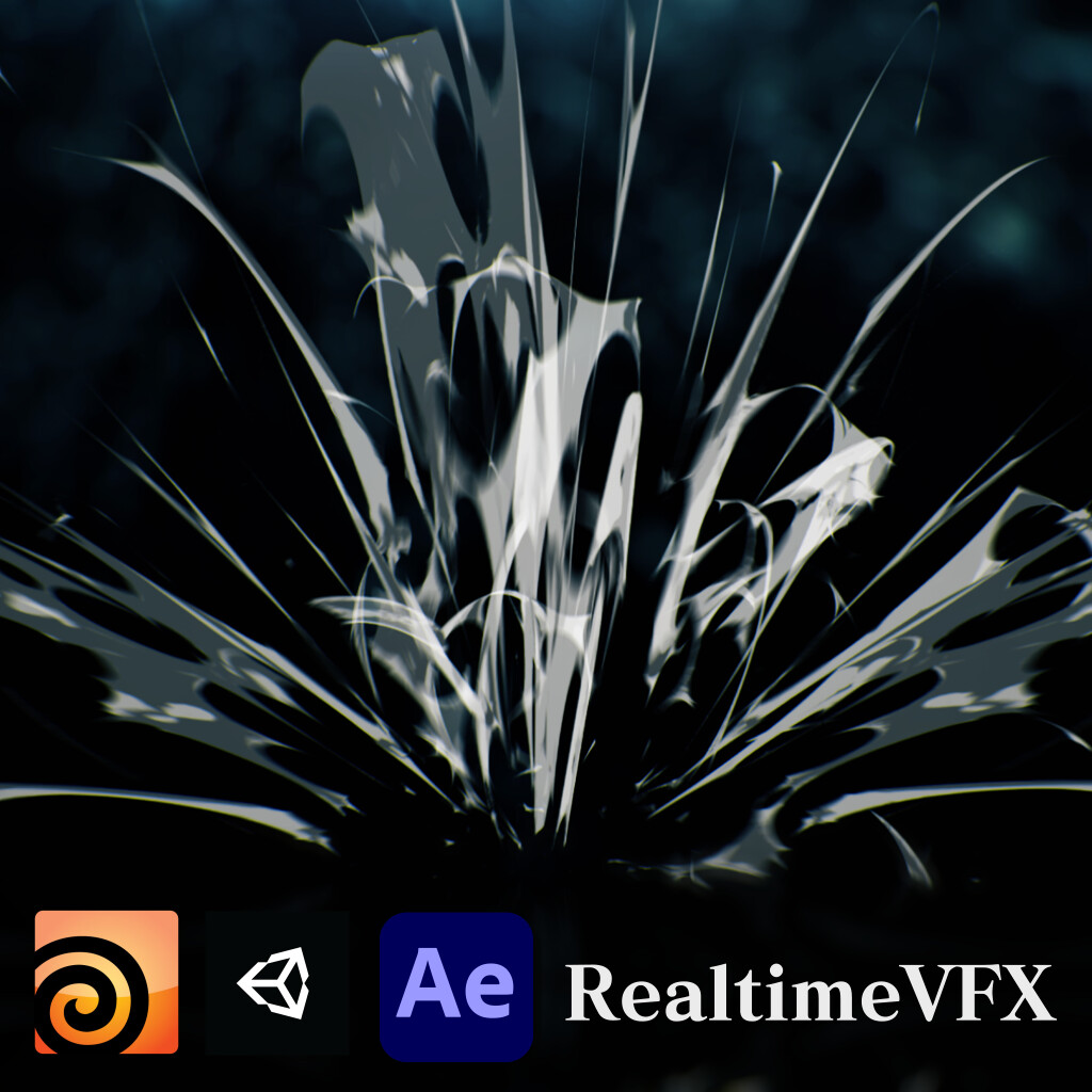 ArtStation - Anime Style NPR effects created in Houdini.