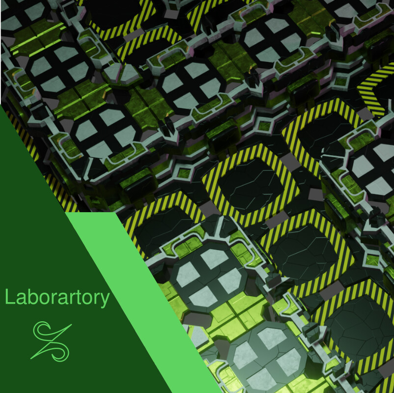 ArtStation - Laborartory - Maze tileset