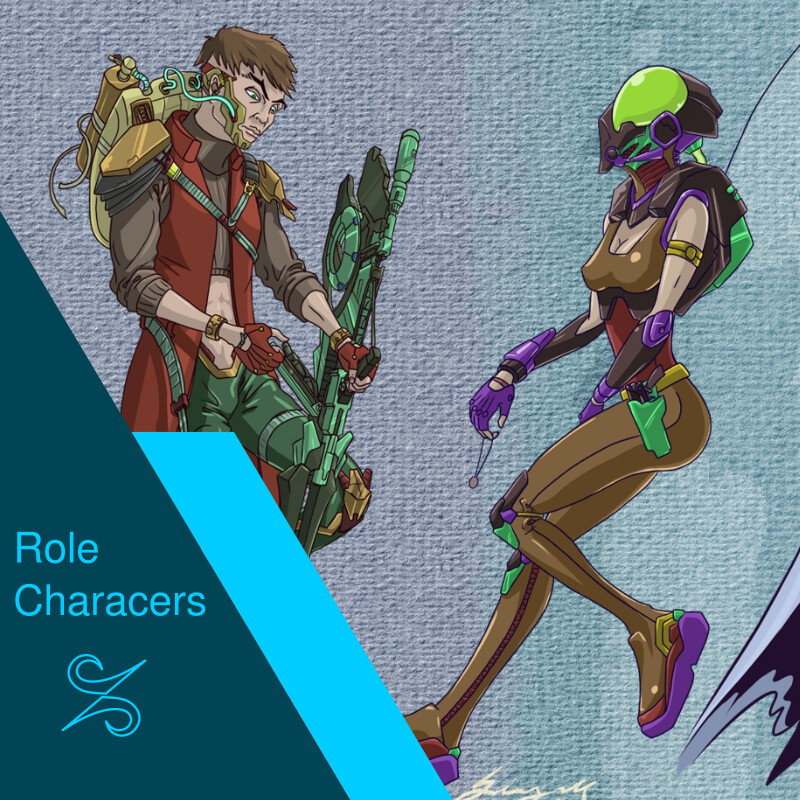 ArtStation - Role characters