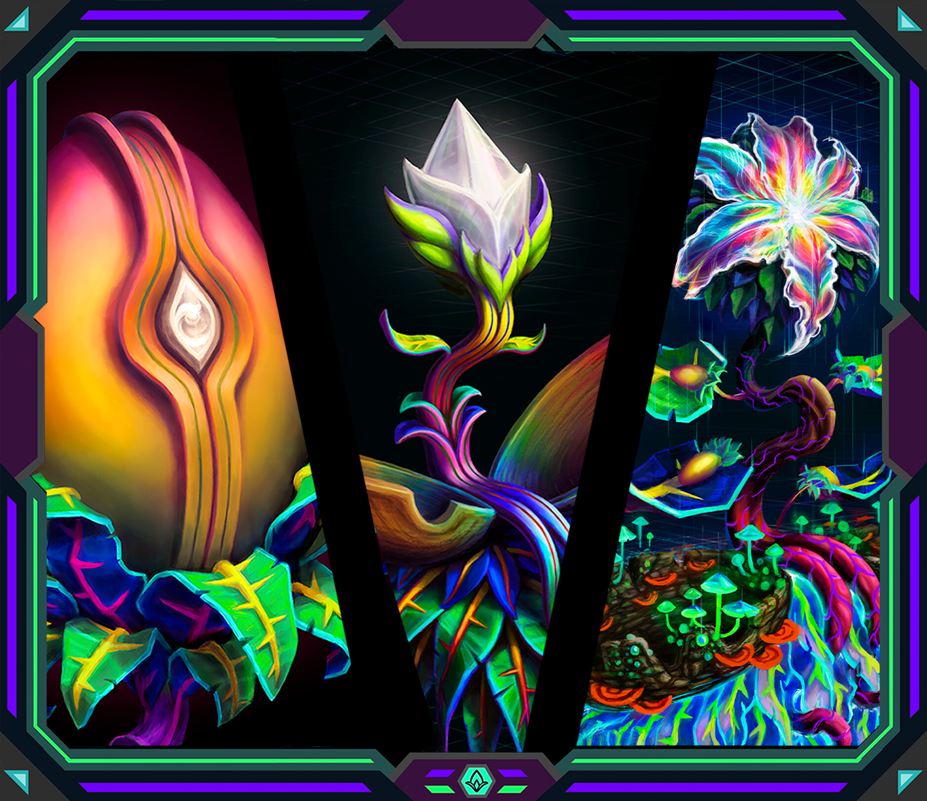 ArtStation - sacred seed Yby eco