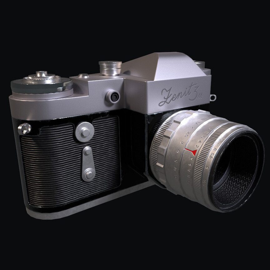 ArtStation - Photo Camera Zenit 3M