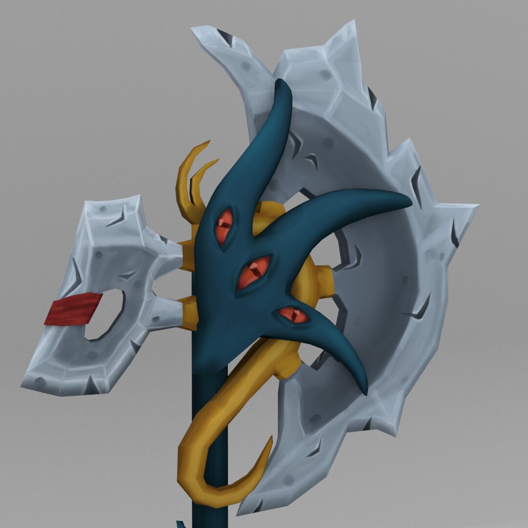 ArtStation - Fanmade WoW Axe