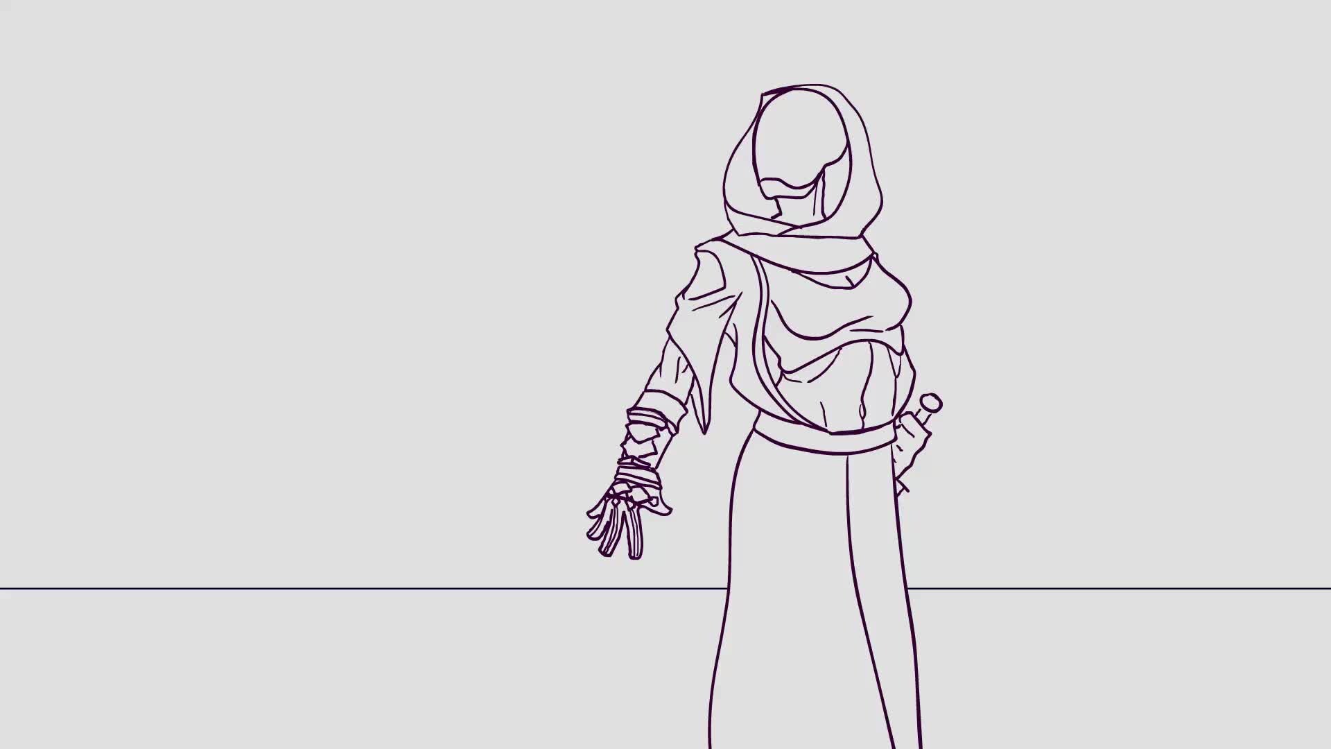 ArtStation - Mage battle animation