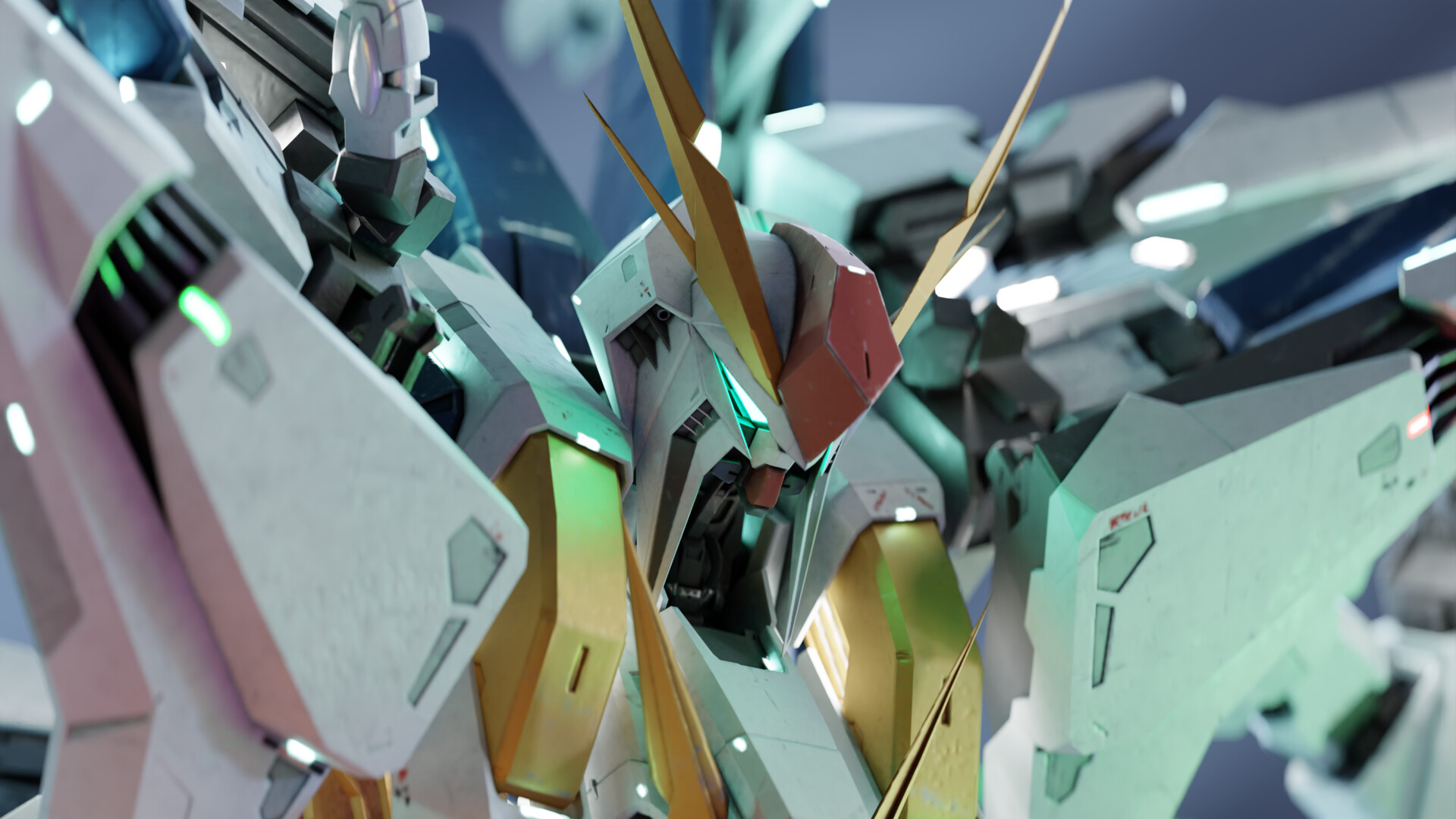 ArtStation - RX-105 Xi Gundam (Gundam Hathaway)