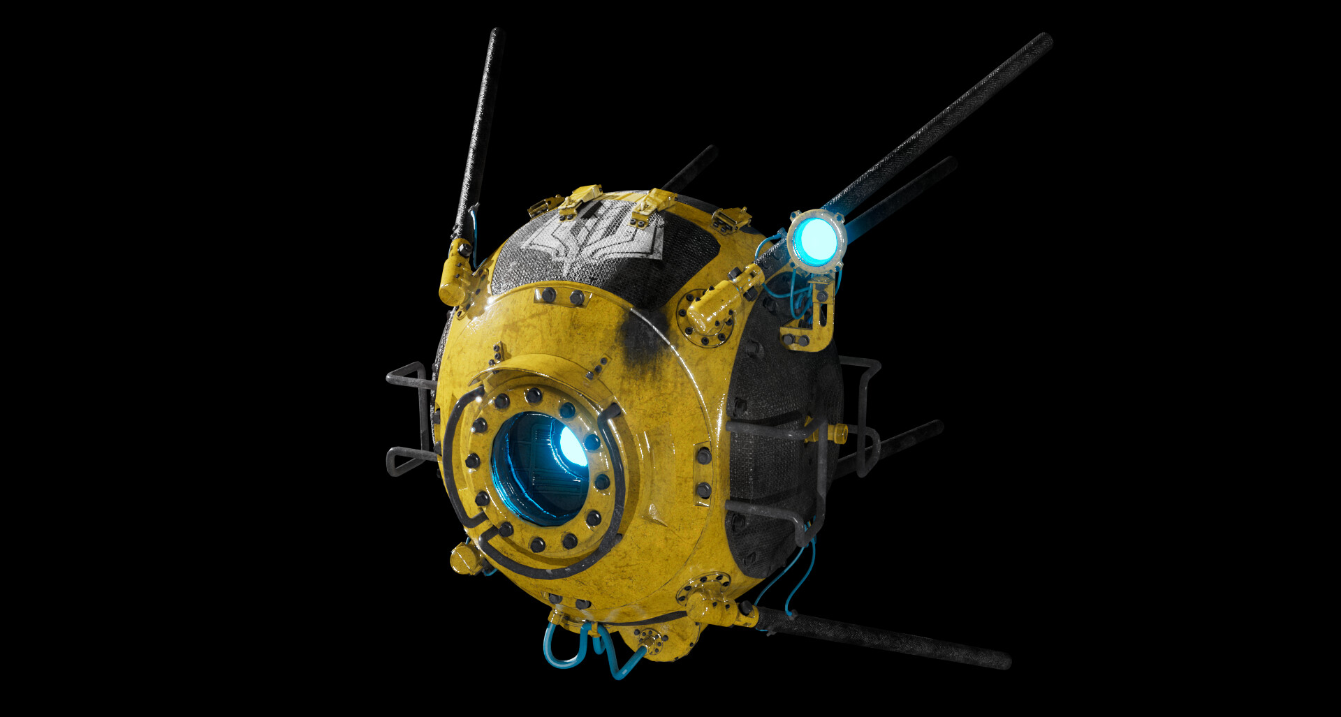 ArtStation - ZAKUULAN DRONE TEXTURE