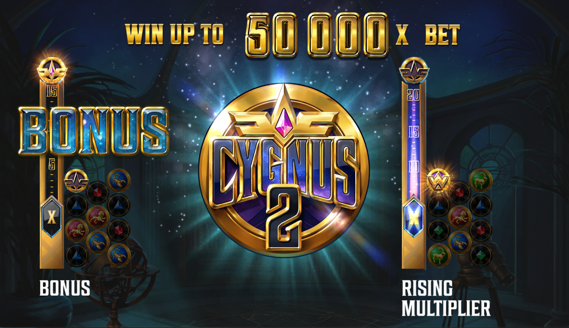 ArtStation - Cygnus 2 - Casino slot graphics