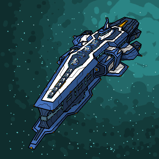 ArtStation - Space ships pixel art set 1
