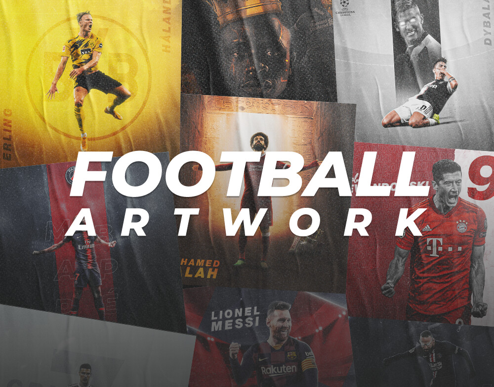 ArtStation - Football Players Artwork